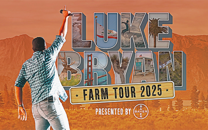 Luke Bryan Farm Tour - Clovis, CA (near Fresno, CA)