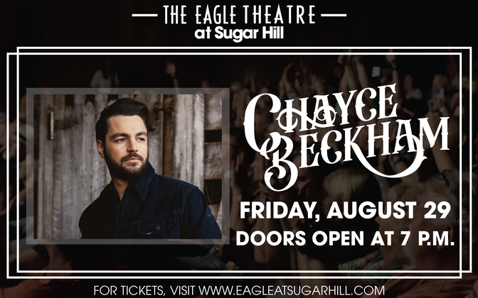 Chayce Beckham, Aug 29 | Big Tickets
