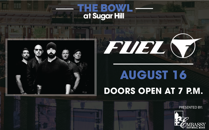 Fuel - The Bowl @ Sugar Hill - Sugar Hill, GA - Sat, Aug 16, 2025 | 8:00PM
