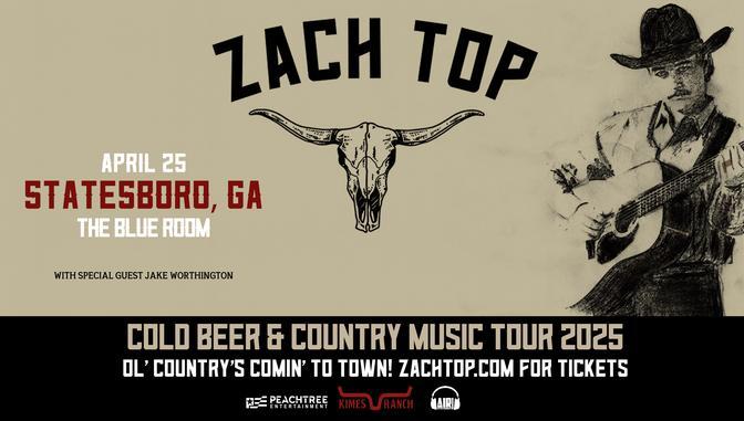 Zach Top : Cold Beer & Country Music Tour