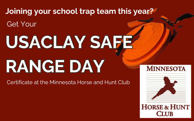USA CLAY Safe Range Day - Youth Certification for Trap, Skeet or ...