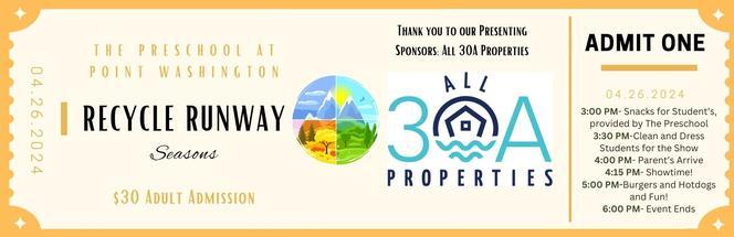 Recycle Runway 2024: Seasons - Point Washington United Methodist Church ...