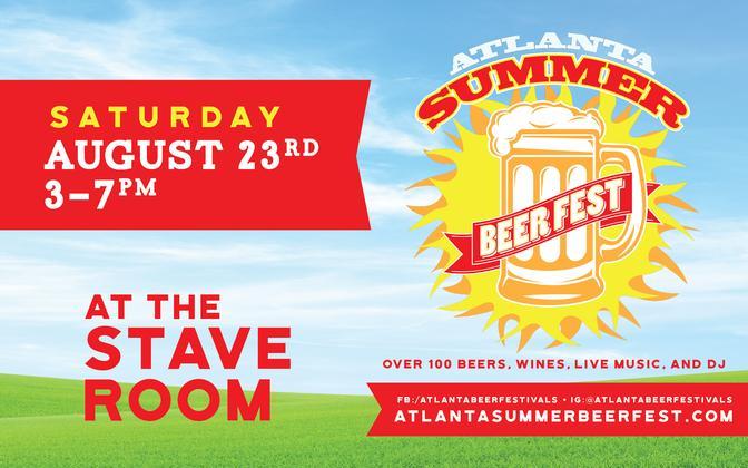 Atlanta Summer Beer Fest - The Stave Room - Atlanta, GA - Sat, Aug 23 ...